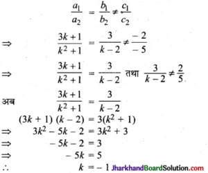 JAC Class 10 Maths Important Questions Chapter 3 दो चरों वाले रखिक ...